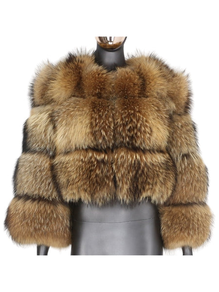 Flow Faux Fur Bubble Coat – Outfit Made