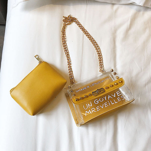 Foreign Clear Insert Bag – Outfit Made