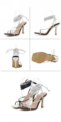 Mia Mismatch Monochrome Heels – Outfit Made