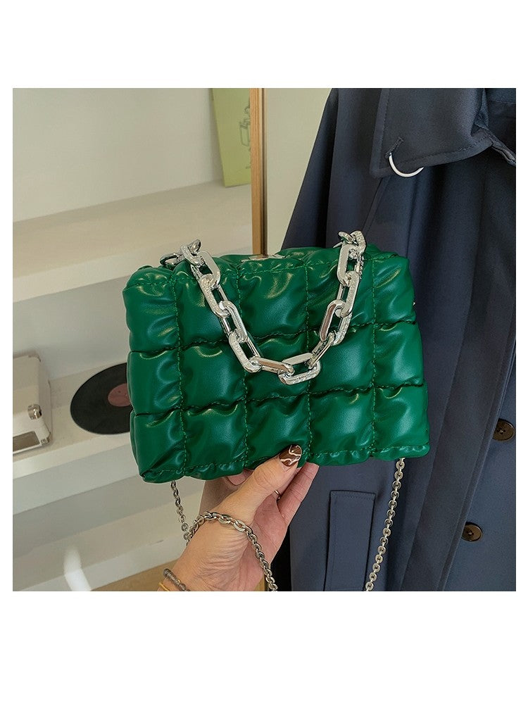 Quilted Puff Chain Bag – Outfit Made